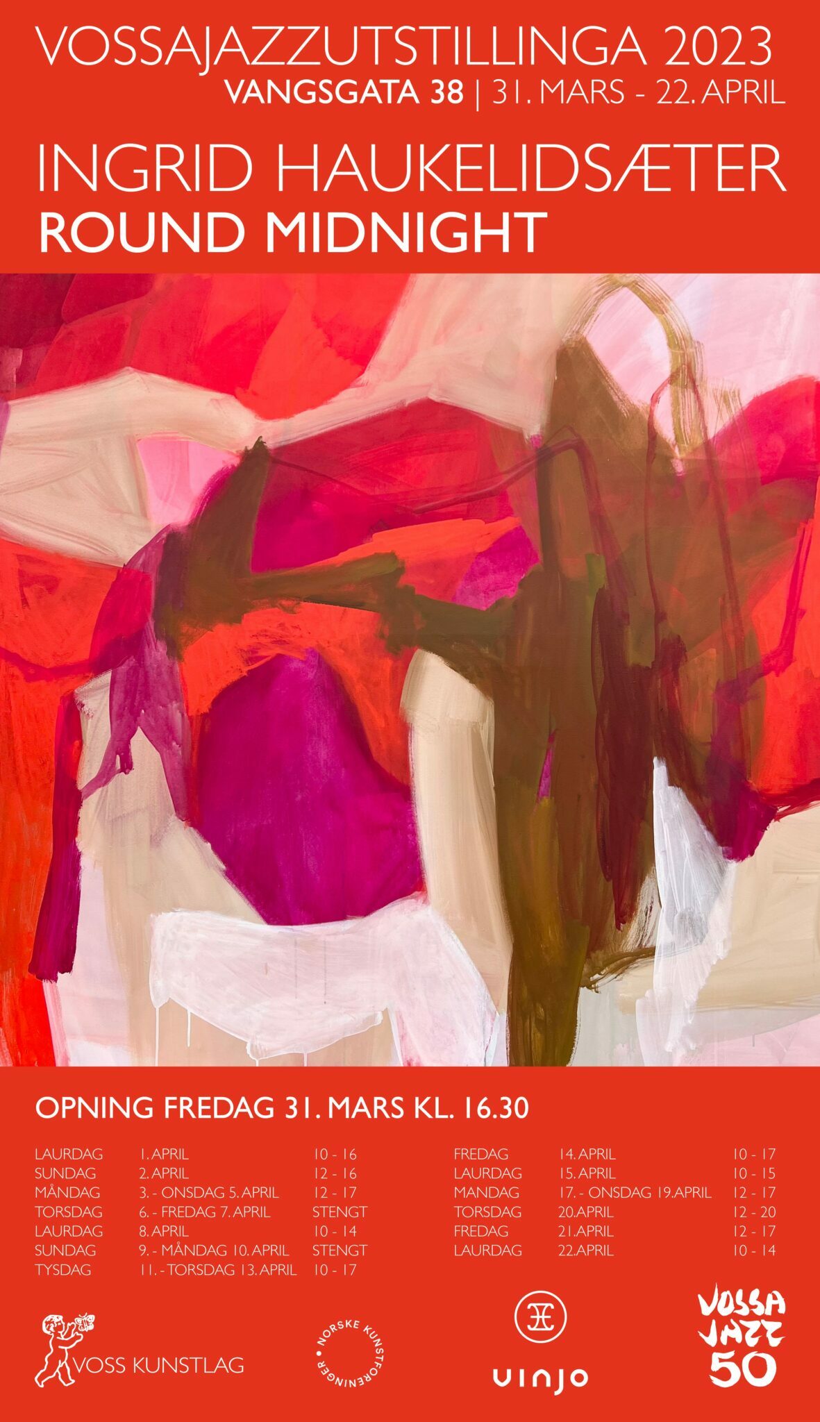 Vossajazzutstillinga 2023 – Ingrid Haukelidsæter – Voss Kunstlag